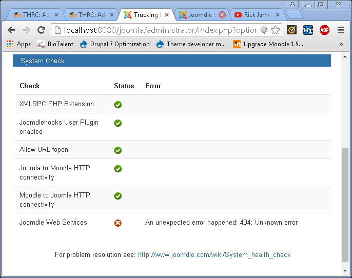 Joomdle Joomlamoodle Cannot Connect To Moodlejoomla Joomdle 9769