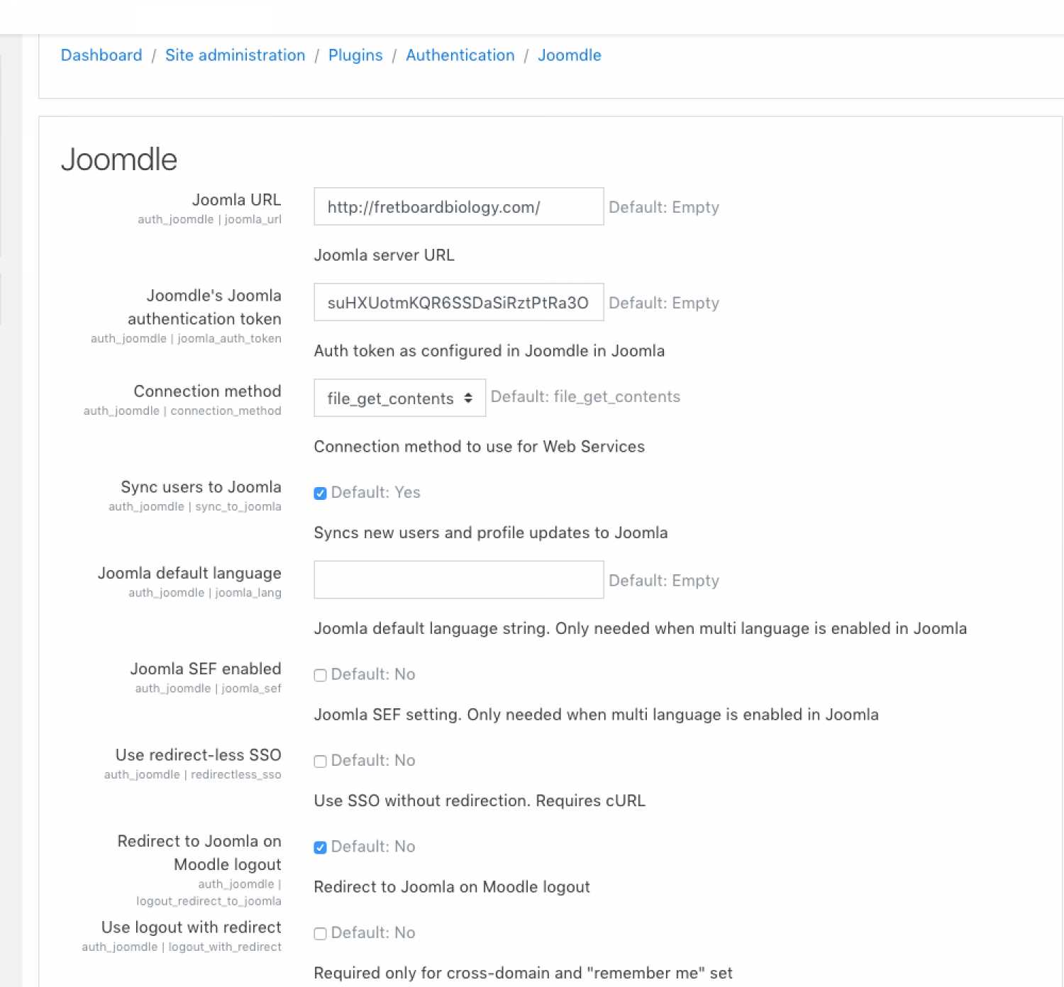 Joomdle Users In Joomla And Moodle Not Synching Joomdle 4235