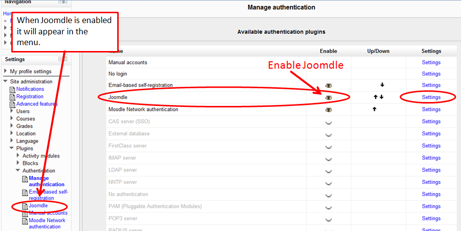 Installing Joomdle In Moodle 2 Joomdle